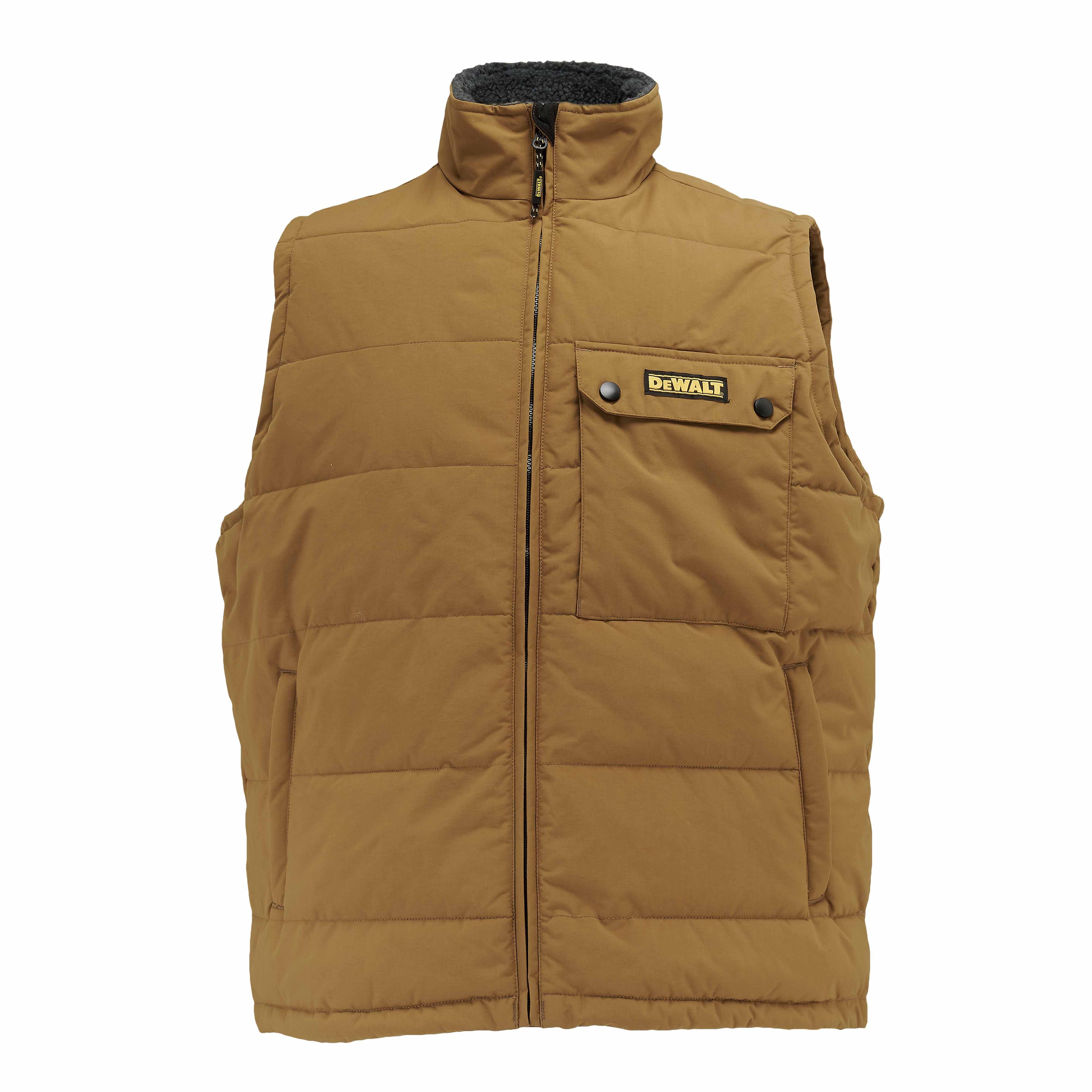 DEWALT Guildford Men's Borg Fleece Lined, Water Resistant, Work Gilet ...